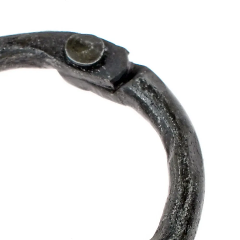 Medieval Iron Ring Handle for Chests | 8 cm - PERA PERIS Shop