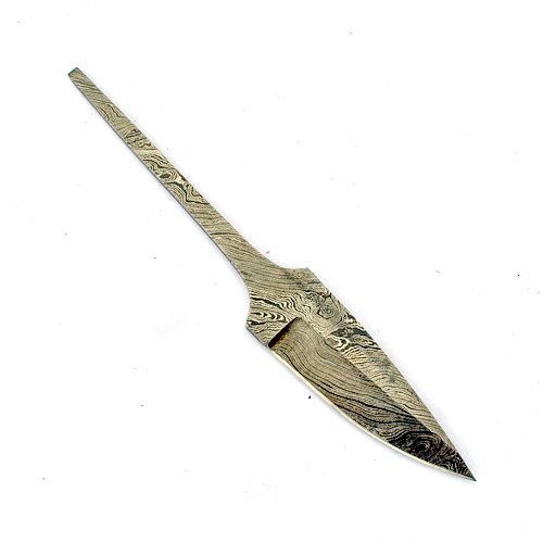 Messerklinge aus Damaststahl mit 256 Lagen geschmiedet. Auch im ...